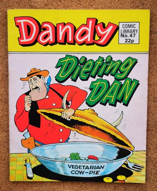 DANDY MINI PICTURE Story Comic Library #047 DESPERATE DAN DIETING EUR 2 ...