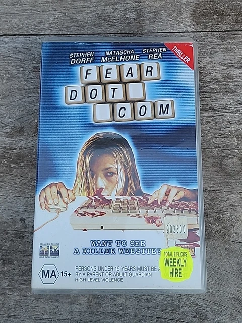 FEAR DOT COM Movie VHS Video Tape $16.50 - PicClick AU