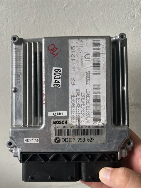 BMW E46 330D 150Kw Engine Control Unit Ecu Dde7793027 EUR 147,18 - PicClick FR