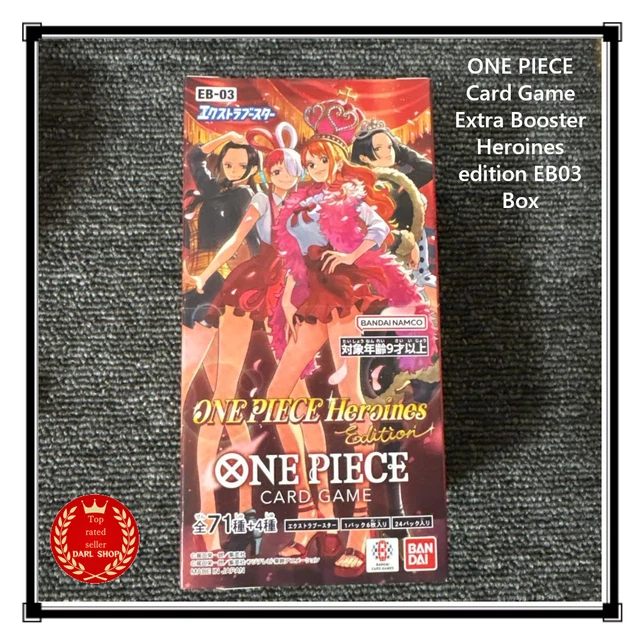 ONE PIECE CARD Game Extra Booster Heroines edition EB03 Box Japan BX1 ...