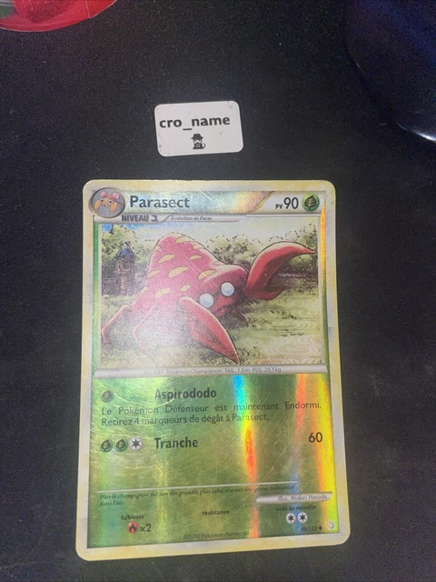 PARASECT REVERSE -HS01:HEARTGOLD SoulSilver-48/123-Carte Pokemon ...