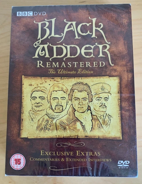 BLACKADDER REMASTERED THE Complete Collection Ultimate Edition Dvd New ...