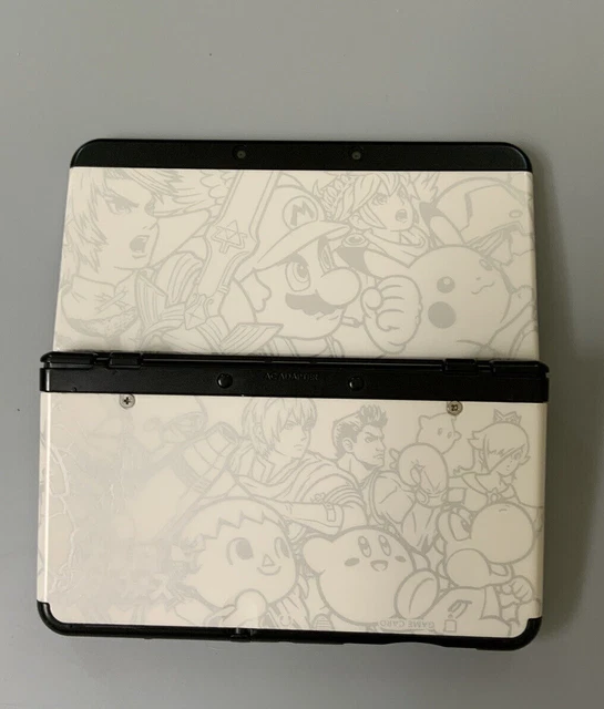 NEW NINTENDO 3DS White Console Kisekae Face Plates cover Smash Bro ...