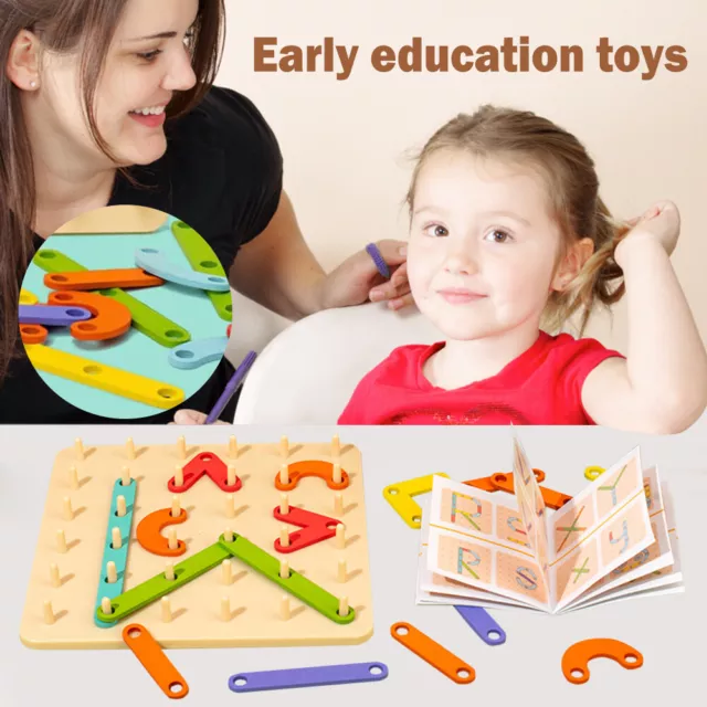 LEARNING SHAPE TOY Improve Logical Thinking Pegboard Puzzle Toys for ... LEARNING SHAPE TOY Improve Logical Thinking Pegboard Puzzle Toys for ...