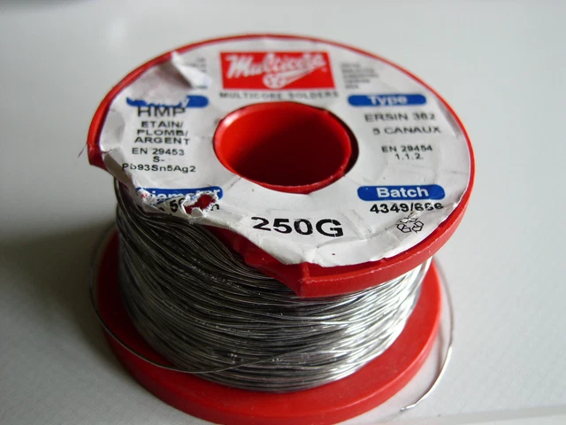 MULTICORE SOLDERING HMP, fil a souder haute temperature EUR 10,00 ...