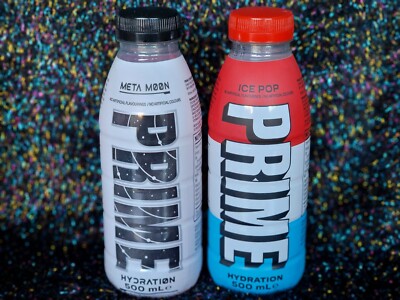 PRIME HYDRATION META Moon & Ice Pop 2 Pack by Logan Paul & KSI £18.00 ...