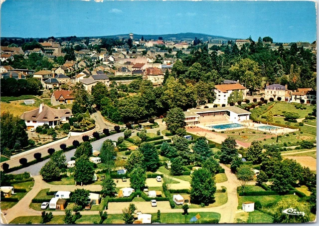 71 BOURBON LANCY THERMAL - Vue generale aerienne EUR 4,00 - PicClick FR