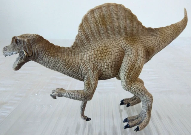 SCHLEICH SPINOSAURUS 10& Dinosaur Figure with Moving Jaw D-73527 ...