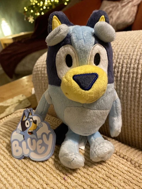BLUEY FRIENDS SCHOOL Time Bluey With Backpack 8" Soft Plush Teddy NEW £ ...