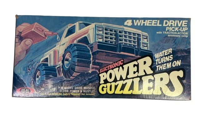 VINTAGE 4 WHEEL Drive Pickup Electronic Power Guzzlers Truck 1982 New ...