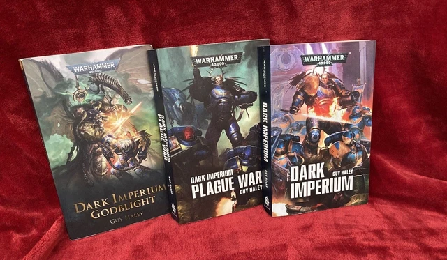 DARK IMPERIUM TRILOGY 1,2,3: Dark Imperium Plague War God Blight 40k ...
