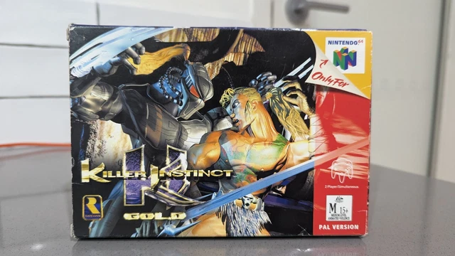 KILLER INSTINCT GOLD Nintendo 64 N64 Boxed PAL *Complete* $160.00 ...