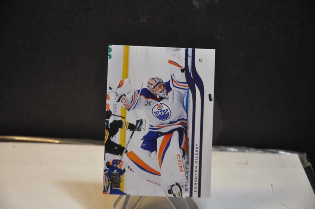 2025-26 UPPER DECK Series 1 Hockey card #67 Stuart Skinner Edmonton ...
