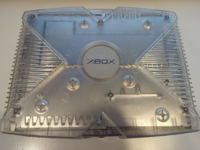 MICROSOFT XBOX CRYSTAL Limited Edition 20GB Translucent Console Tested ...