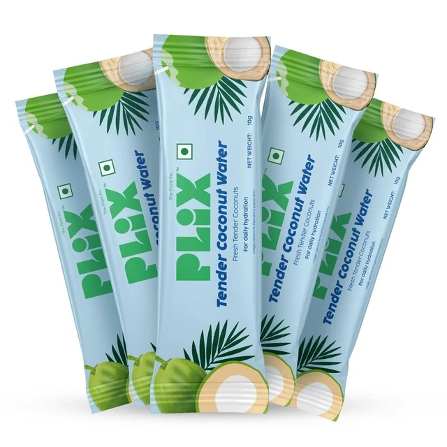 PLIX - THE PLANT FIX Tender Coconut Premix Sachet - Pack of 20 £15.89 ...