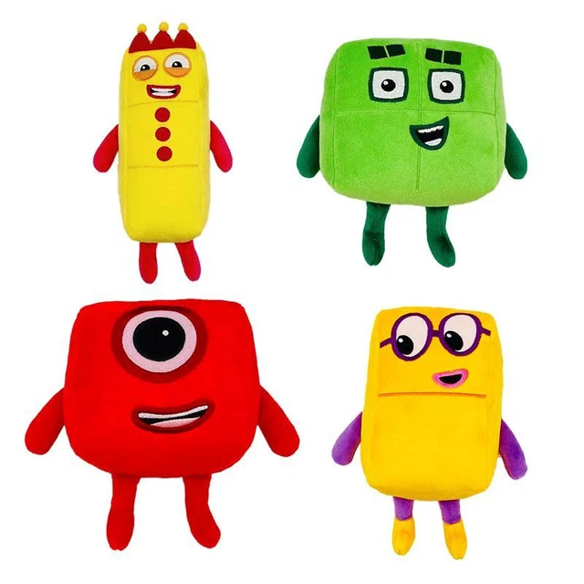 NUMBERBLOCKS PLUSH DOLL Soft And Learning And Playtime Companion For ...