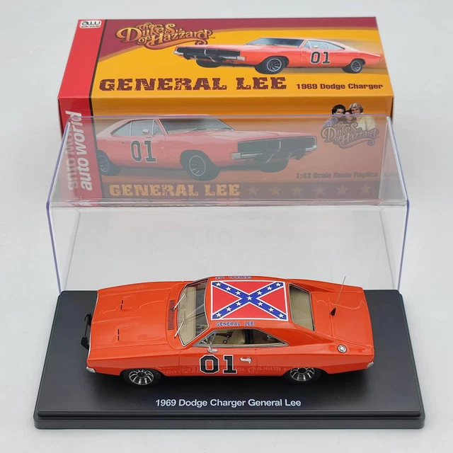 AUTO WORLD 1:43 Dodge Charger General Lee 1969 Red AWRSS1151 Limited ...