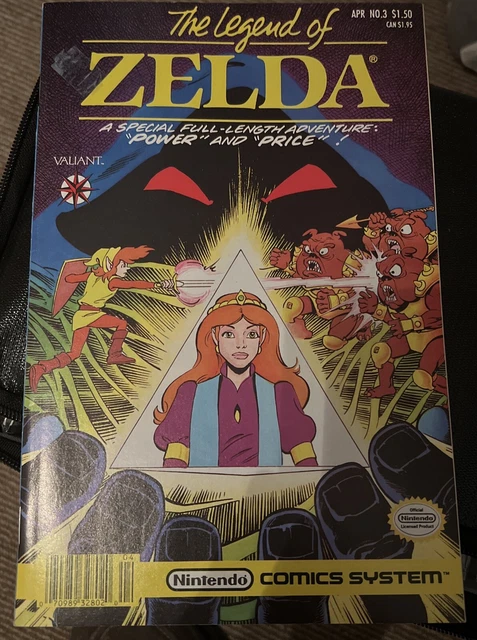 THE LEGEND OF Zelda #3 (1991) - High Grade- Valiant & Nintendo Comic ...