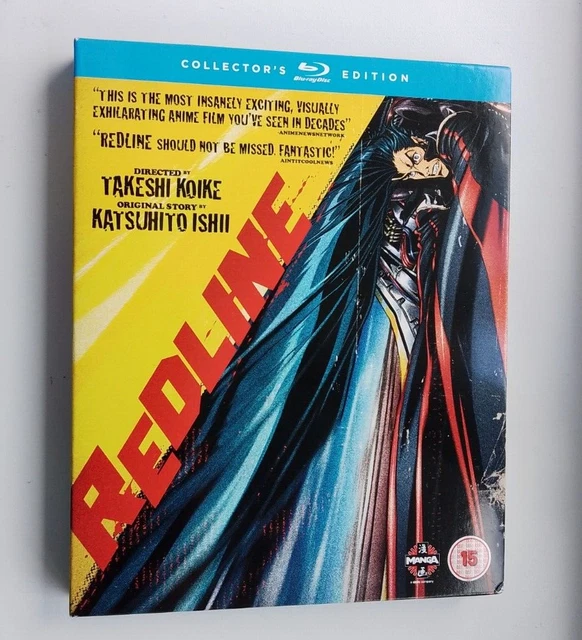 REDLINE BLU-RAY LIMITED Edition Slipcover, Booklet OOP EUR 46,66 - PicClick IT