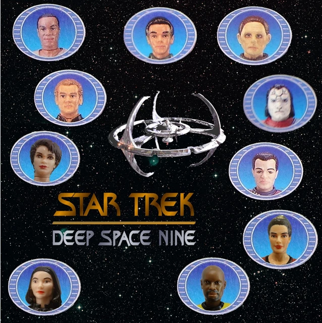 DEEP SPACE NINE Loose Figures, Bases & Accessories Playmates Toys Star ...