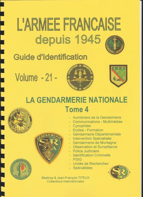 VOLUME 21 - Guide d'identification - Ecussons Gendarmerie Nationale ...