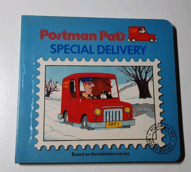 POSTMAN PAT SPECIAL Delivery 1986 Board books series CLB books. Octopus ...