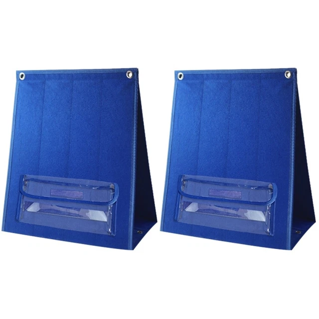 2 SETS CHART for Kids Visual Schedule Felt Board Teaching Desk £53.19 ...