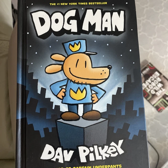 DOG MAN A Graphic Novel by Dav Pilkey (2016, Hardcover) Book #1 EUR 1 ...