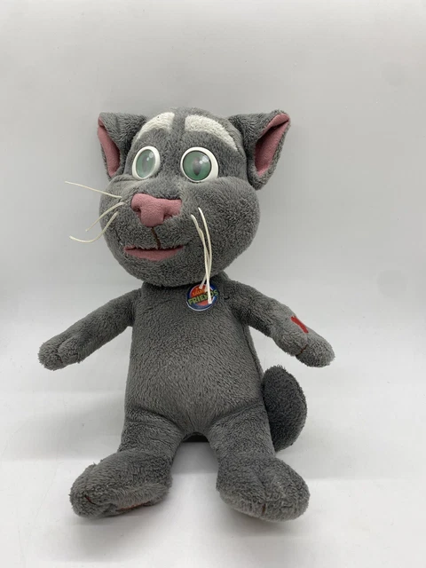 TALKING TOM AND Friends Tom Cat Plush Talk Back Working Push Toy 2012 ...