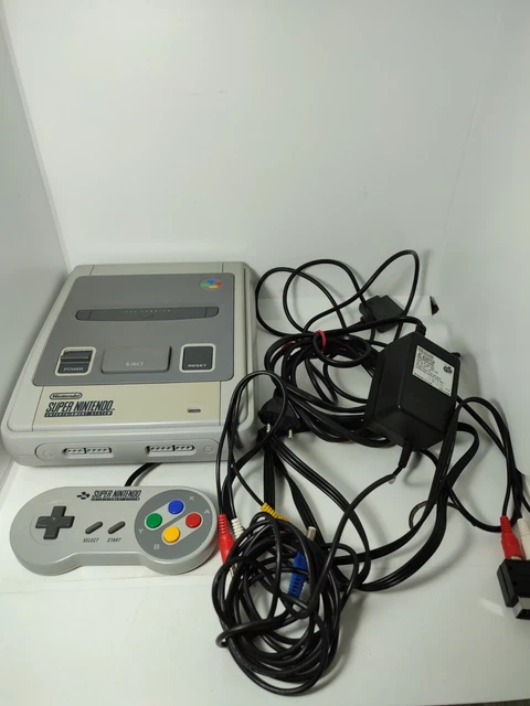 CONSOLE SUPER NINTENDO completa di cavo controller set originale ⚡ ...