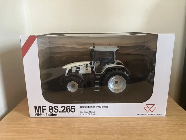 UH6615 UNIVERSAL HOBBIES Massey Ferguson 8S.265 Tractor. (White Limited Edition £71.44 - PicClick UK