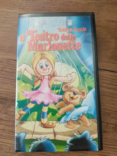 VHS THE GREAT Animated Stories Teddy And Annie The Puppet Theater £11. ...