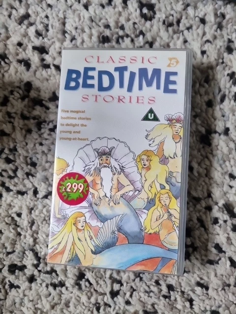 CLASSIC BEDTIME STORIES Pal Vhs Tape Channel 5 £6.96 - PicClick UK