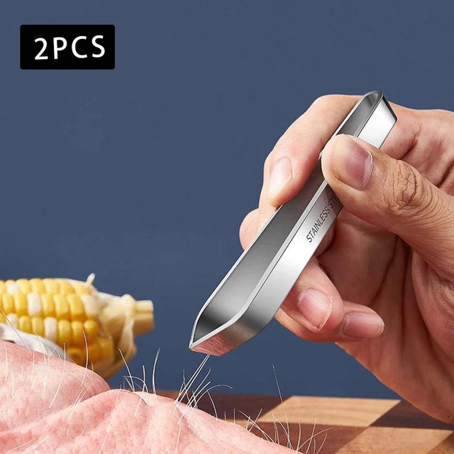 2X GARLIC PEELER Fish Bone Tweezers Manual Japanese Sushi Tongs Garlic ...
