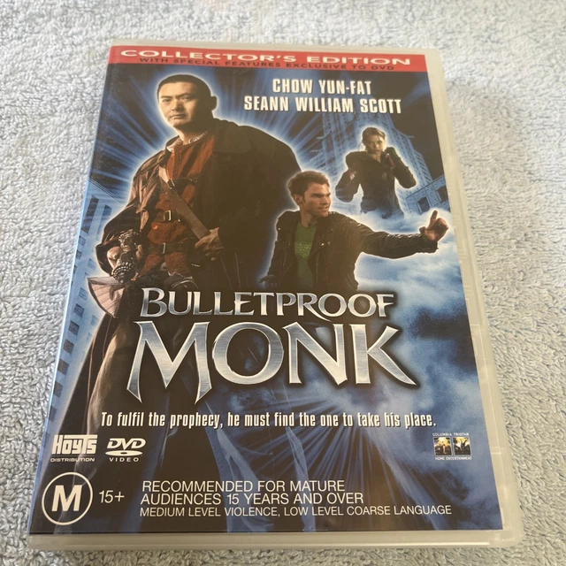 BULLETPROOF MONK DVD Chow Yun-fat Seann William Scott Jaime King Free ...