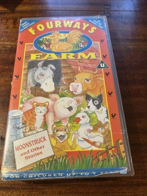 FOURWAYS FARM MOONSTRUCK VHS - Cult Children’s Kids TV Classic Video ...