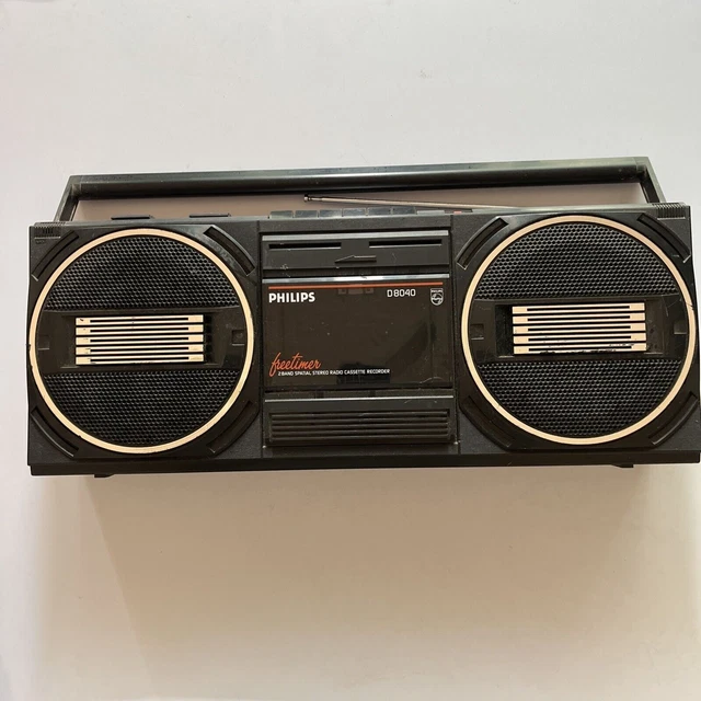 PHILIPS FREETIMER D8040 AM/FM Stereo Radio Cassette Recorder Boombox $110.99 - PicClick AU