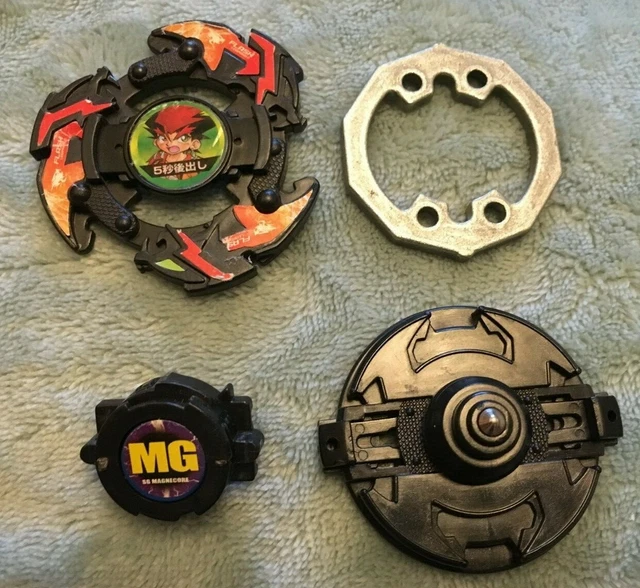 BEYBLADE TAKARA FLASH Leopard 2 Original 1St Gen V-Force W Ripcord ...