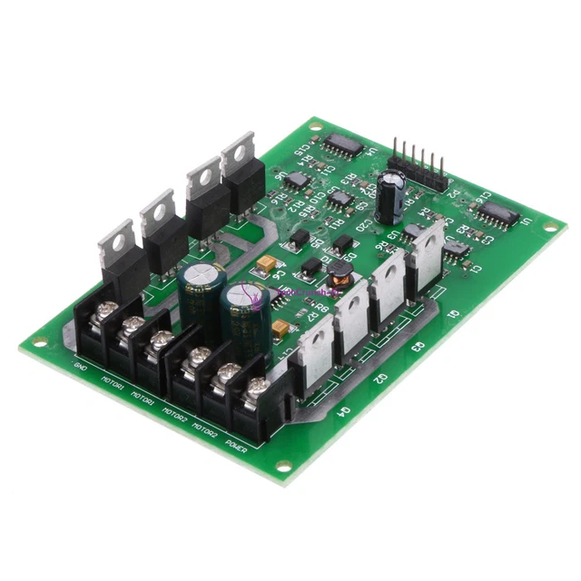 NEW 10A DUAL Motor Driver Module Board H-bridge DC MOSFET IRF3205 3 ...