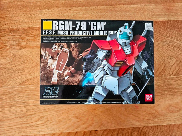 HGUC RGM-79 GM 1/144 - Bandai HG Gundam Model Kit £12.00 - PicClick UK
