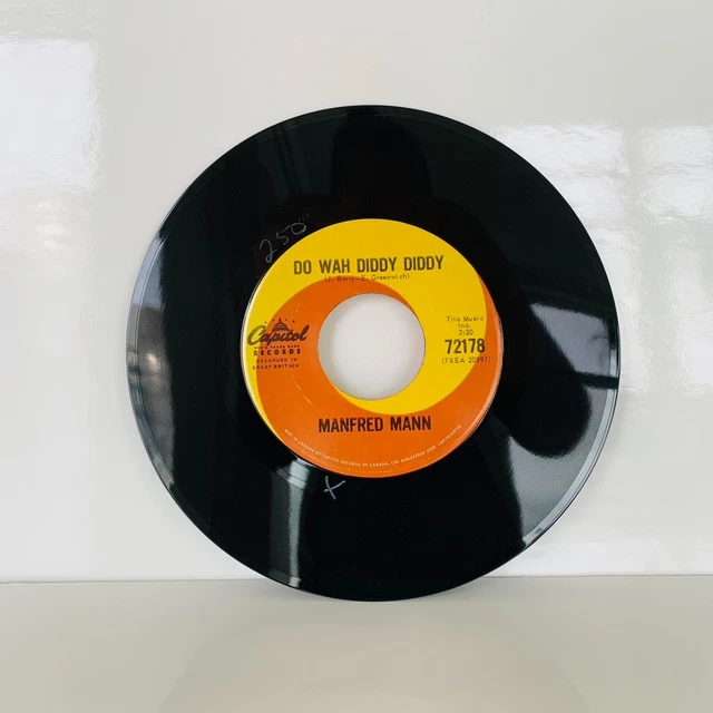 MANFRED MANN - Do Wah Diddy Diddy / What You Gonna Do?- 45 Vinyl 7 ...