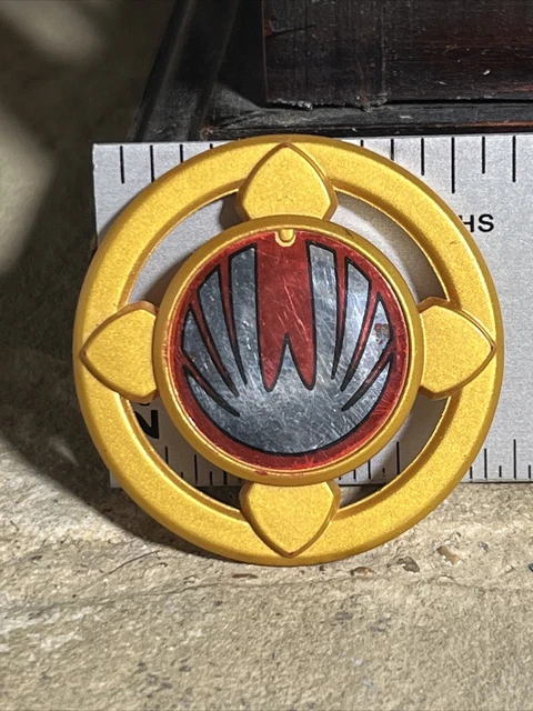 POWER RANGERS NINJA Storm Wind Morpher Red Hawk Power Disc Part Only ...