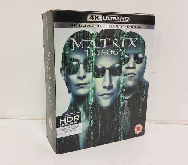 THE MATRIX TRILOGY (4K Ultra HD & Bluray) (L30) EUR 31,79 - PicClick IT