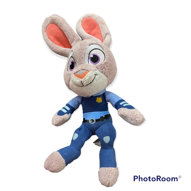 DISNEY ZOOTOPIA OFFICER Judy Hopps 8" Plush Stuffed Animal Toy Bunny ...