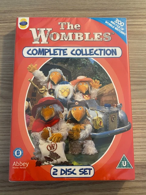 THE WOMBLES COMPLETE Collection 2 Disc Dvd New Sealed Uk Original Rare ...