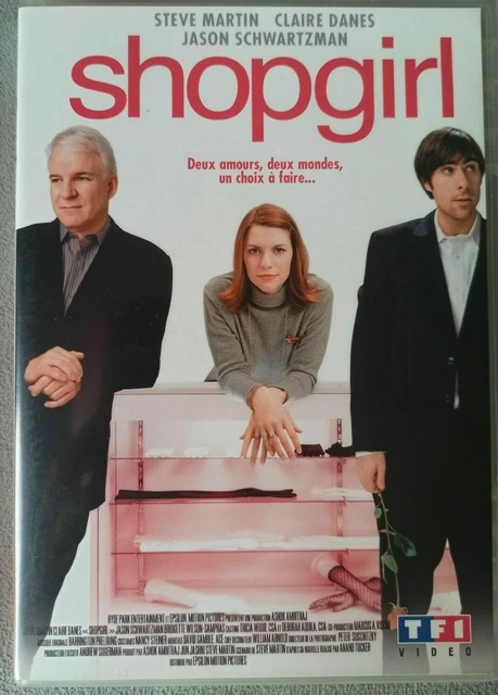 SHOPGIRL DVD STEVE Martin, Claire Danes, Jason Schwartzman Film EUR 34 ...