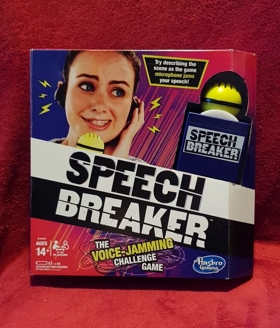 SPEECH BREAKER GAME by Hasbro - Voice Jamming Challenge Game - Used £6. ...