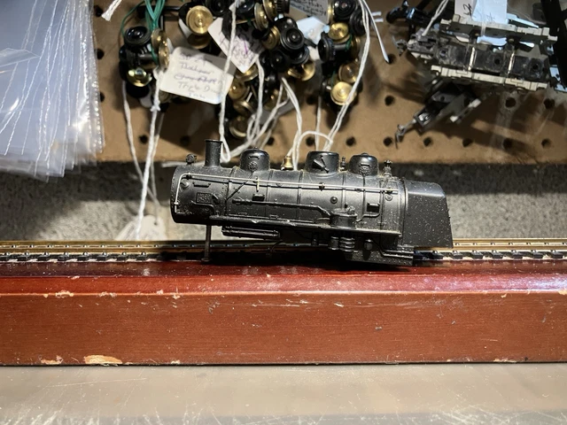 TYCO MANTUA HO 0-4-0 Steam Engine Plastic Shell Boiler Light Handrails ...
