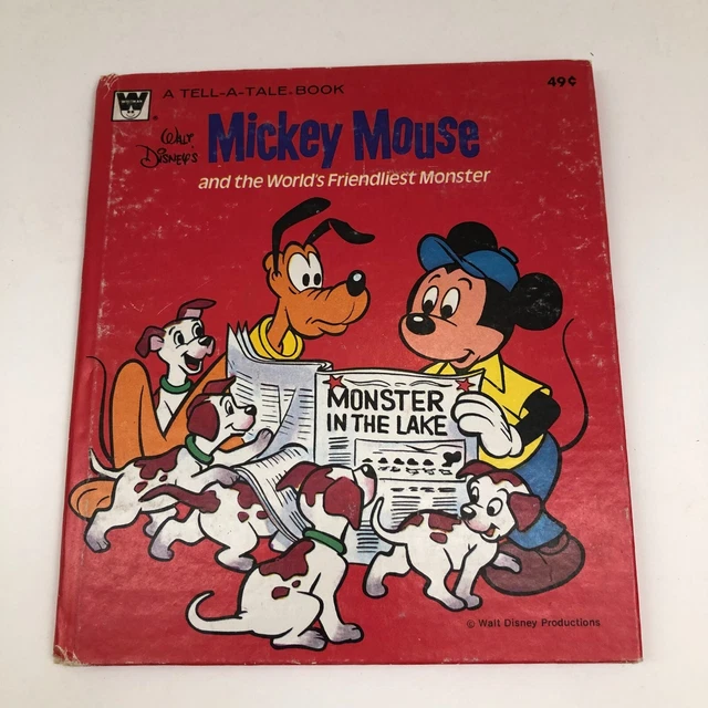 WALT DISNEY'S MICKEY Mouse and the World's Friendliest Monster Book ...