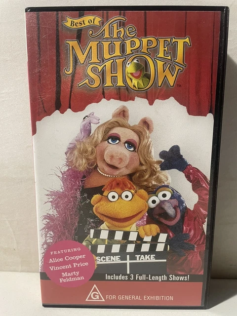 VINTAGE 2001 BEST Of The Muppet Show VHS VGC 3 Full-Length Shows! MUV ...